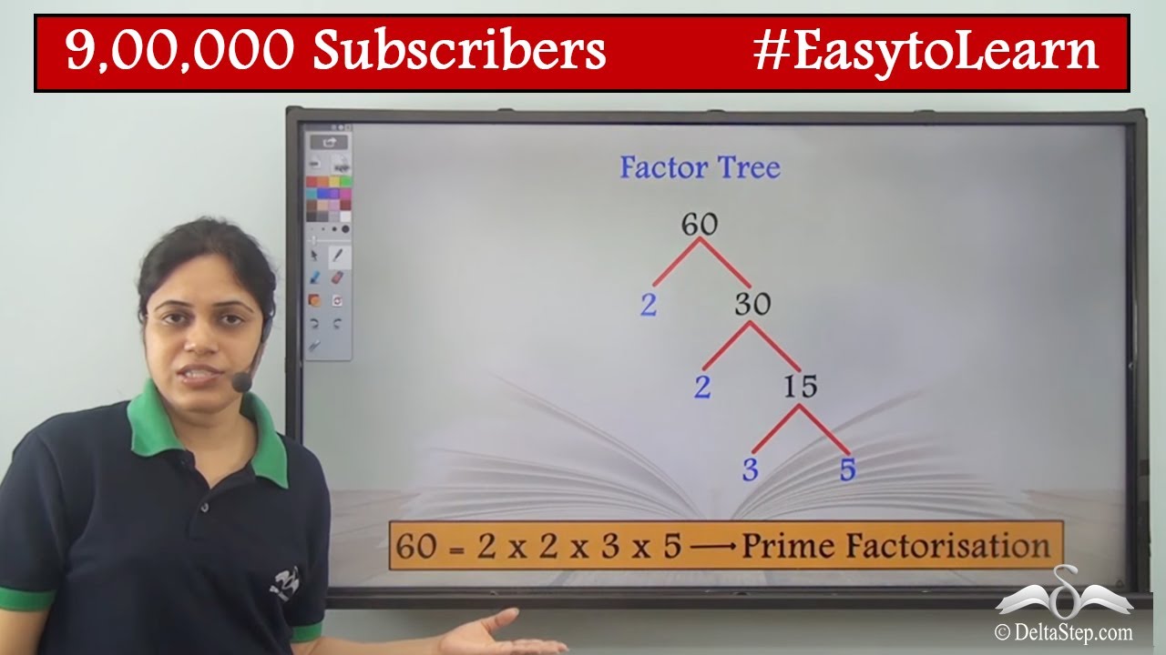 Factor Tree | Prime Factorization | Math | Class 5 | CBSE | NCERT ...