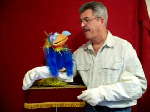 Ventriloquist and his Axtell bird Puppet DipStick - YouTube