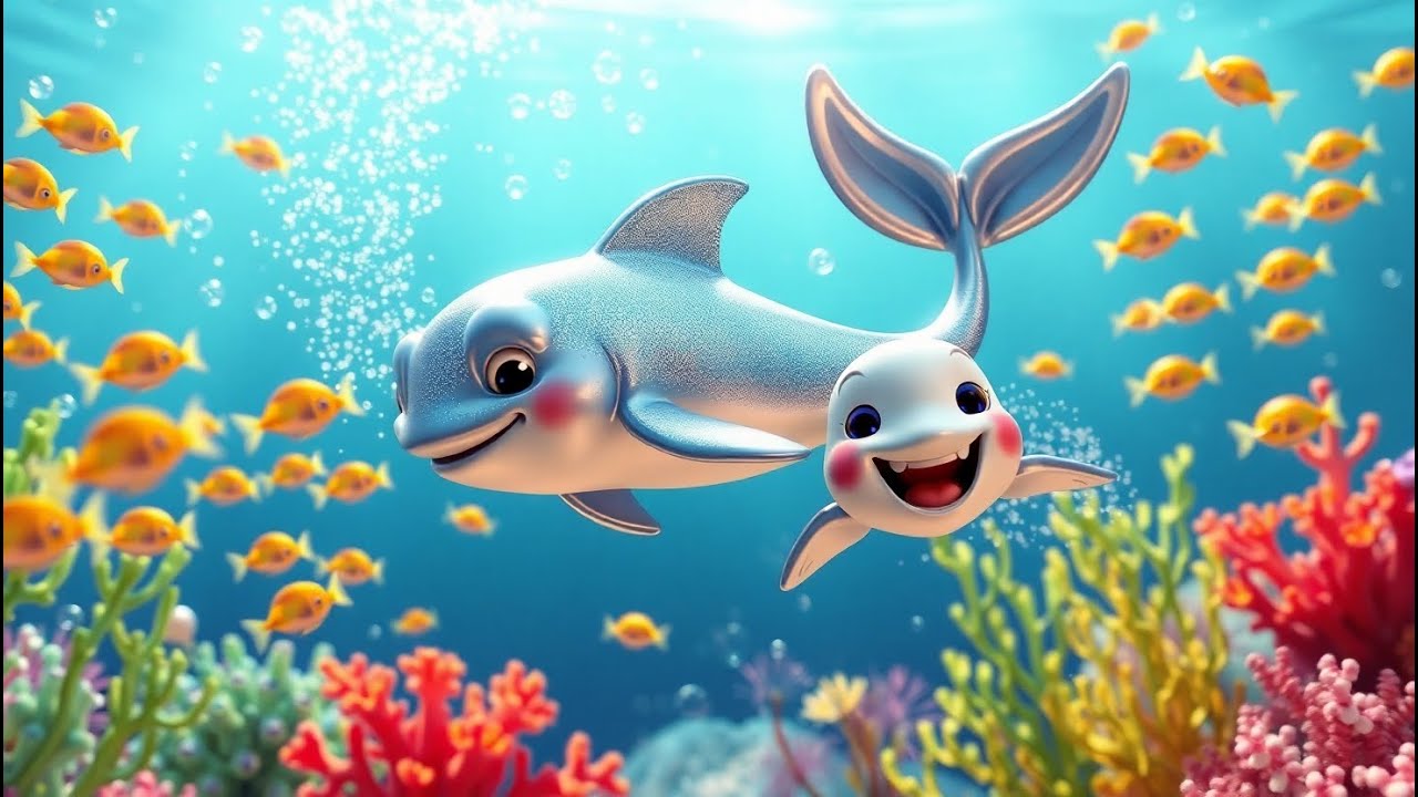 Dolly the Dancing Dolphin | Ocean Dance Song for Kids | Fun Animal ...