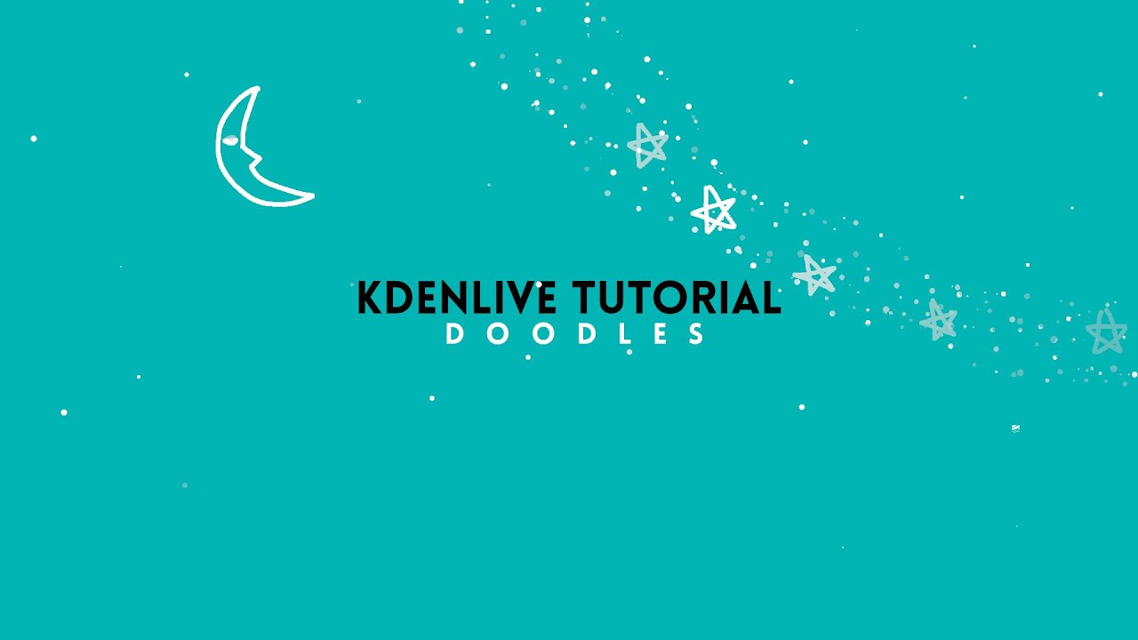 Kdenlive Tutorial - Doodle Animation - YouTube