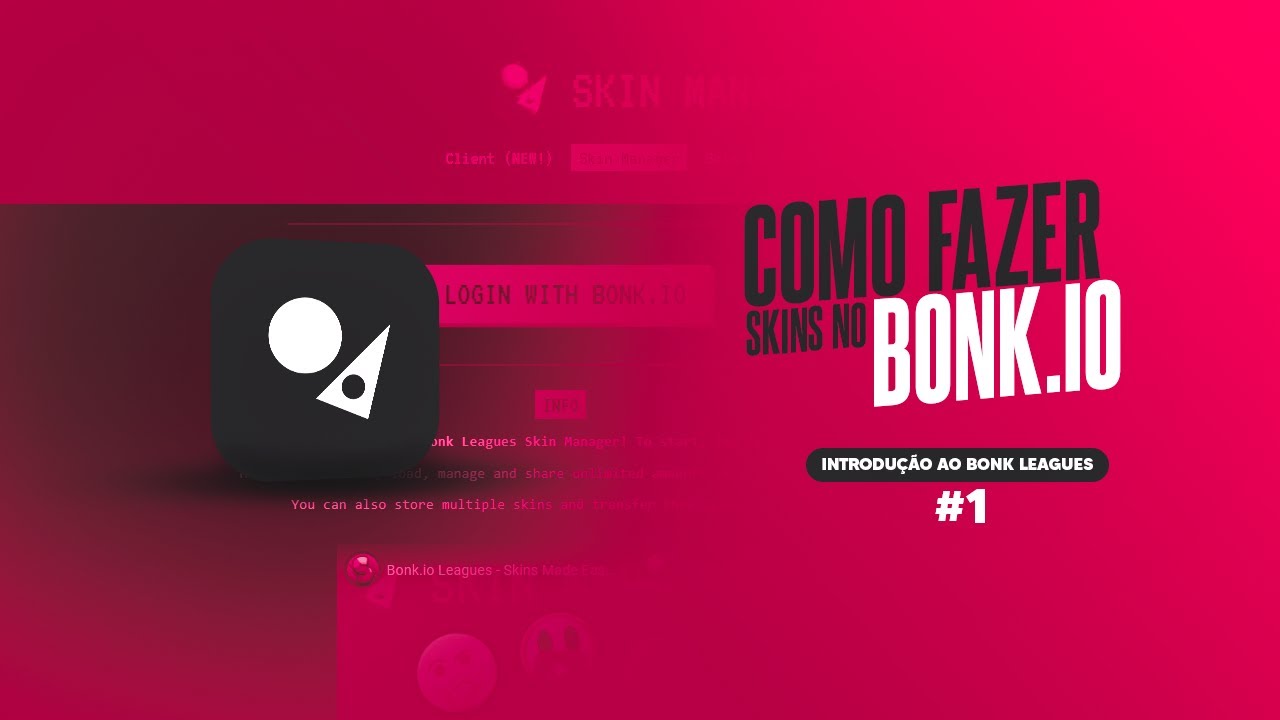 Como fazer skins Bonk.io | Introdução ao Bonk League - #1 - YouTube