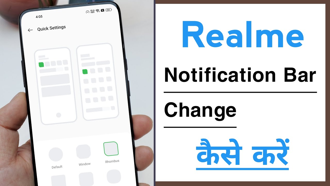 Notification Bar Change in Realme Phone, Notification Bar Kaise Change ...