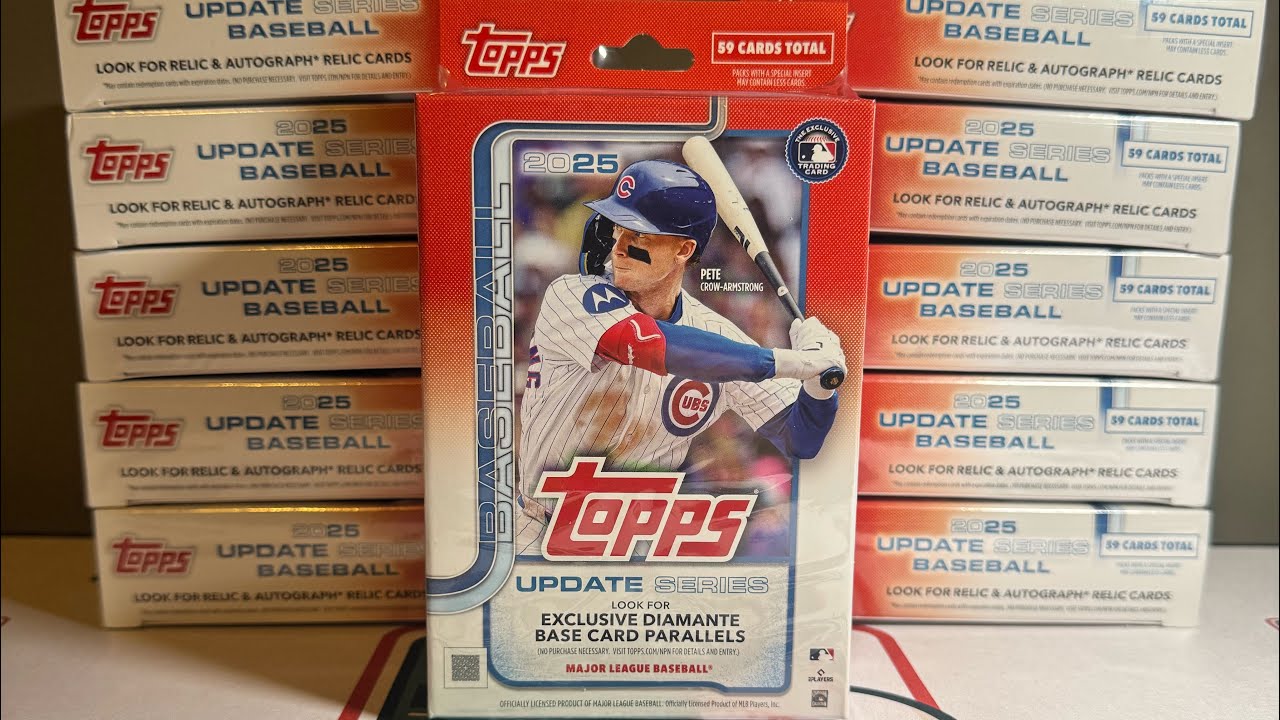 Vintage stock, TWO True Photos, & More! Opening (10) 2025 Topps Update ...