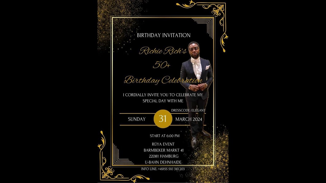 50+ BIRTHDAY PARTY FOR NANA KWADWO AGYENIM BOATENG MENSAH IN GERMANY ...
