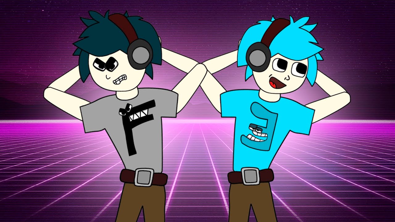 Zero Two Dodging Meme Alphabet Lore Humanized (E with F) - YouTube