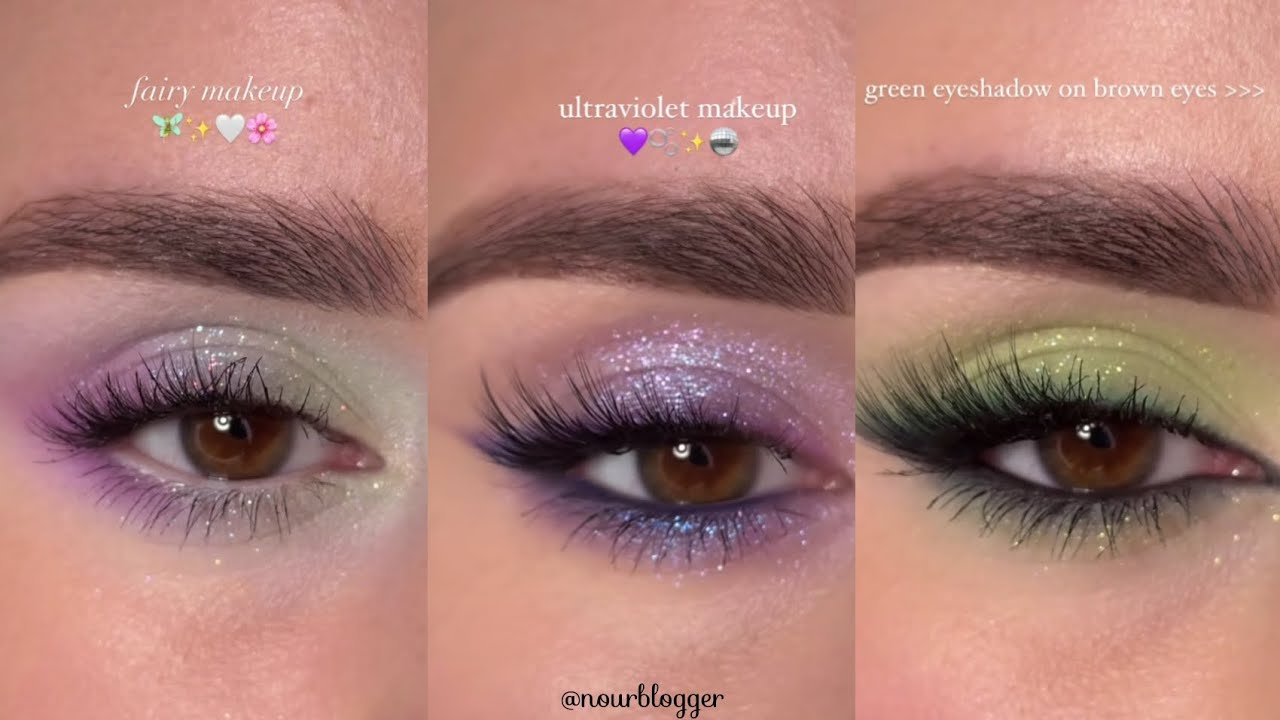 aesthetic eye makeup look tutorial | aesthetic makeup tutorial 2024 ...