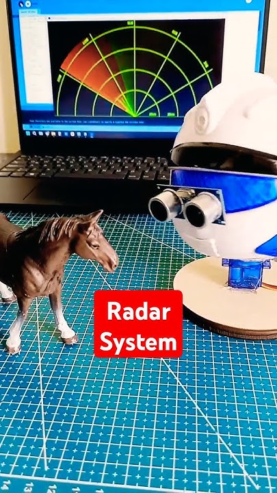 Toy Robot Radar System with Ultrasonic Distance Sensor - ARDUİNO UNO - YouTube