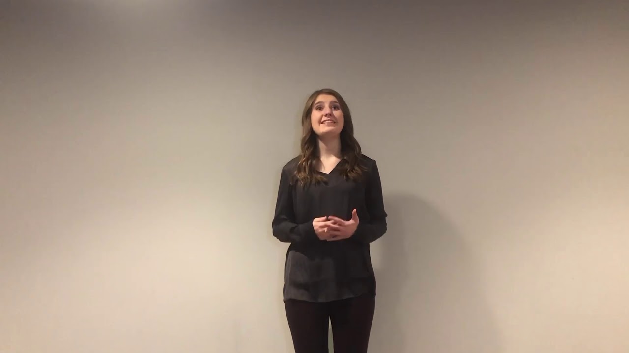 Madelyn Hamilton MDT Monologue Audition - YouTube