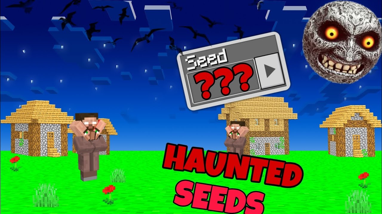 top 2 haunted seeds in Minecraft 😰🥵 #minecraft - YouTube
