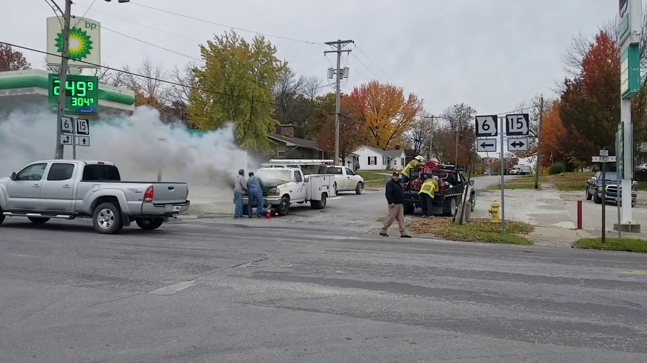 Vehicle Fire in Edina 11-1-18 - YouTube