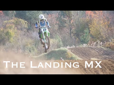 Caught A Nice Day At The Landing MX | First Time On The 2001 KX 250💨💨 - YouTube