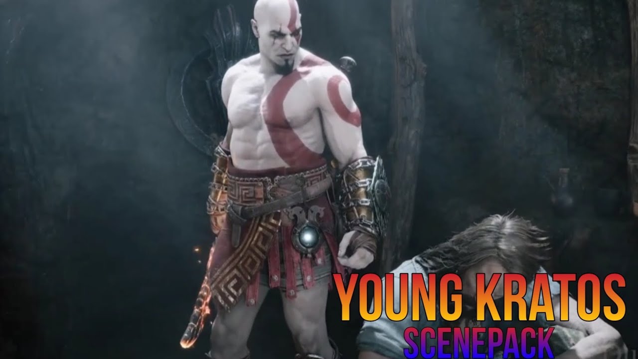 young kratos (god of war ragnarok) scenepack - YouTube