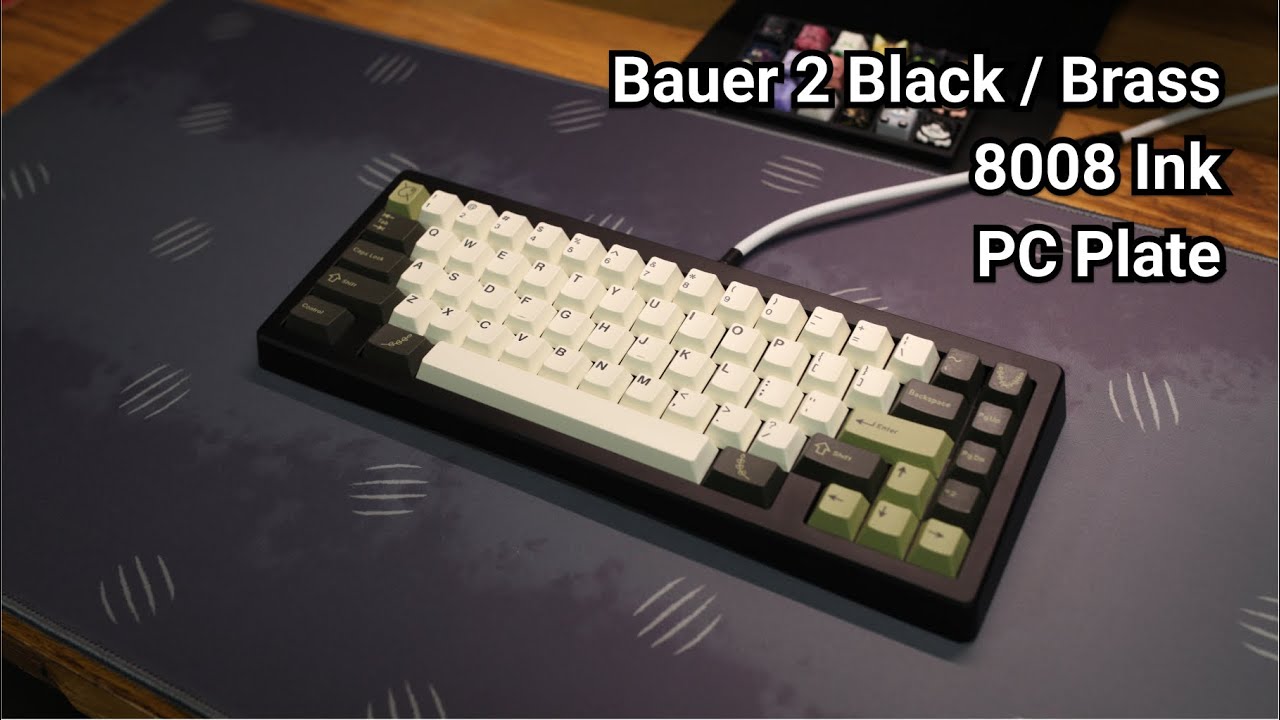 Bauer 2 || 8008 Ink || PC Plate || Typing Sound ASMR - YouTube