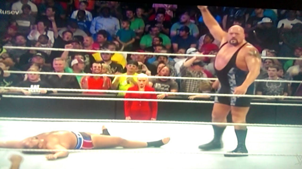 WWE big show knocked out rusev - YouTube