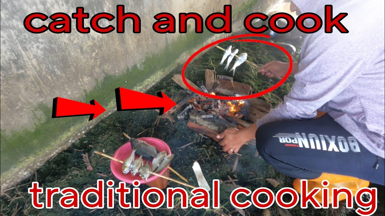 Catch and Cook || Traditional fishing and cooking in rural taiwan - YouTube