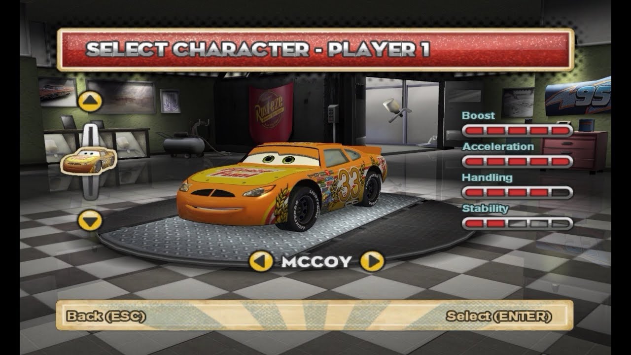 Cars Superdrive: McCoy - YouTube