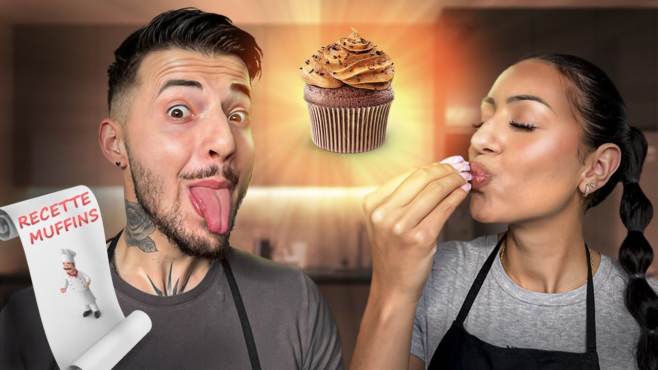 DEUX ENNEMIS EN CUISINE | MUFFINS CHALLENGE - YouTube