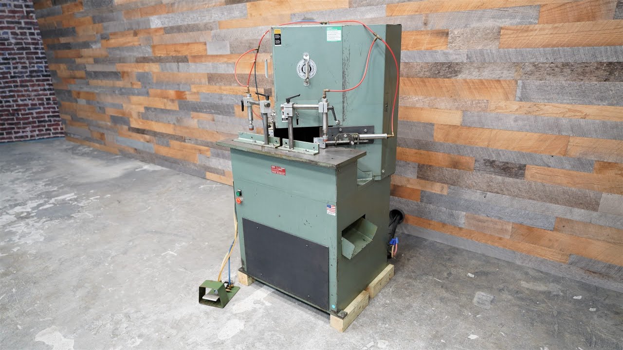 CTD N90 16″ Double Miter Saw W/Vertical & Horizontal Holds Downs - YouTube