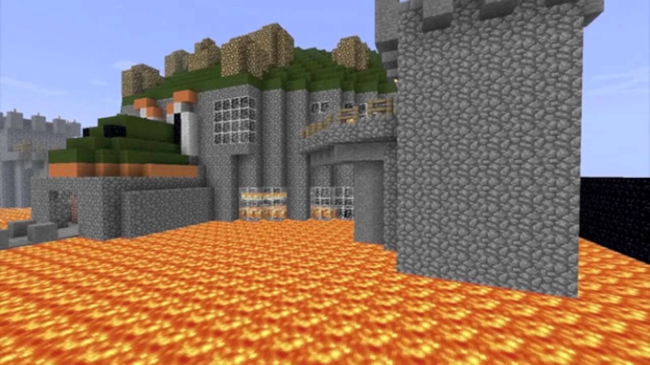 Minecraft: Bowsers Castle - YouTube