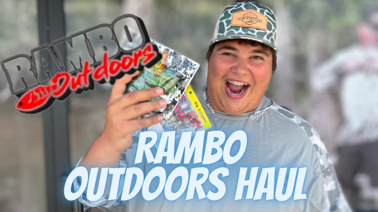 RAMBO OUTDOORS | BASS FISHING HAUL | GABE BASHAM OUTDOORS - YouTube