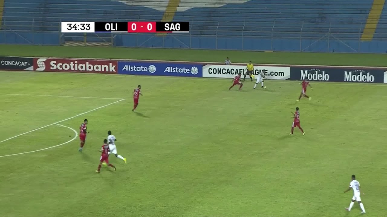 YELLOW CARD Santos, Marvin OBANDO No. 17 - YouTube