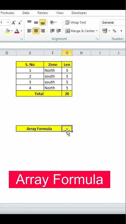Array Formula 1 (Ctrl + Shift + Enter) - YouTube
