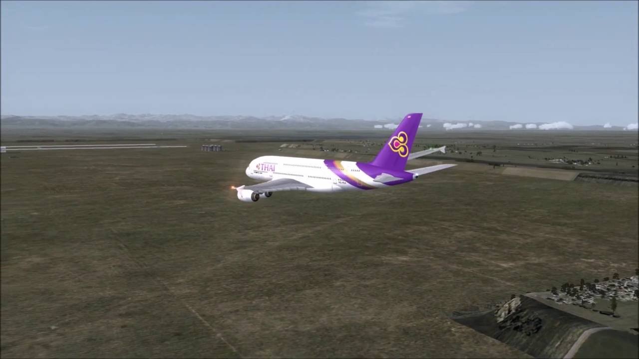 Airbus A380 crash at Denver - YouTube
