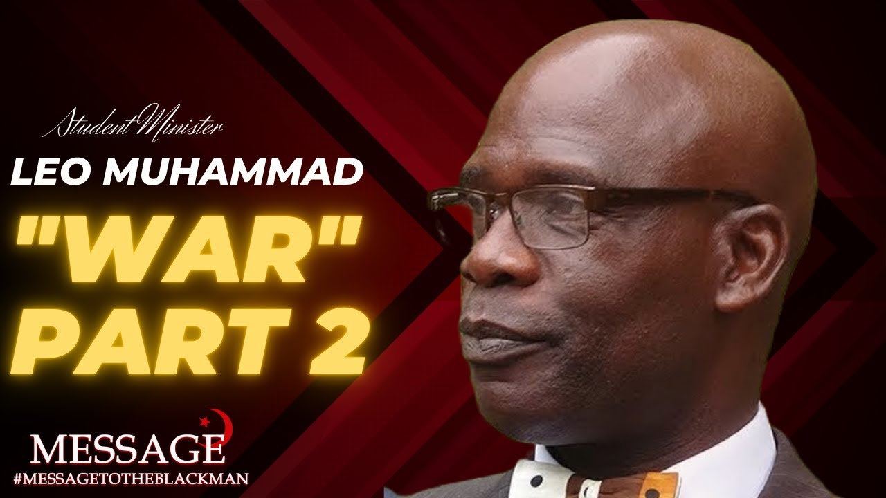 #NOIstreaming "WAR" (part two) Leo Muhammad - YouTube