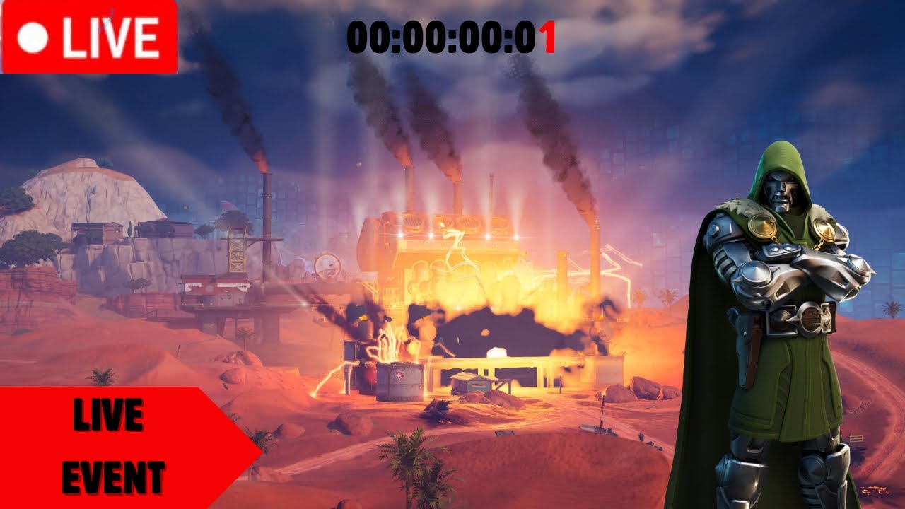 Fortnite Chapter 5 Season 3 Live Event Stream - YouTube