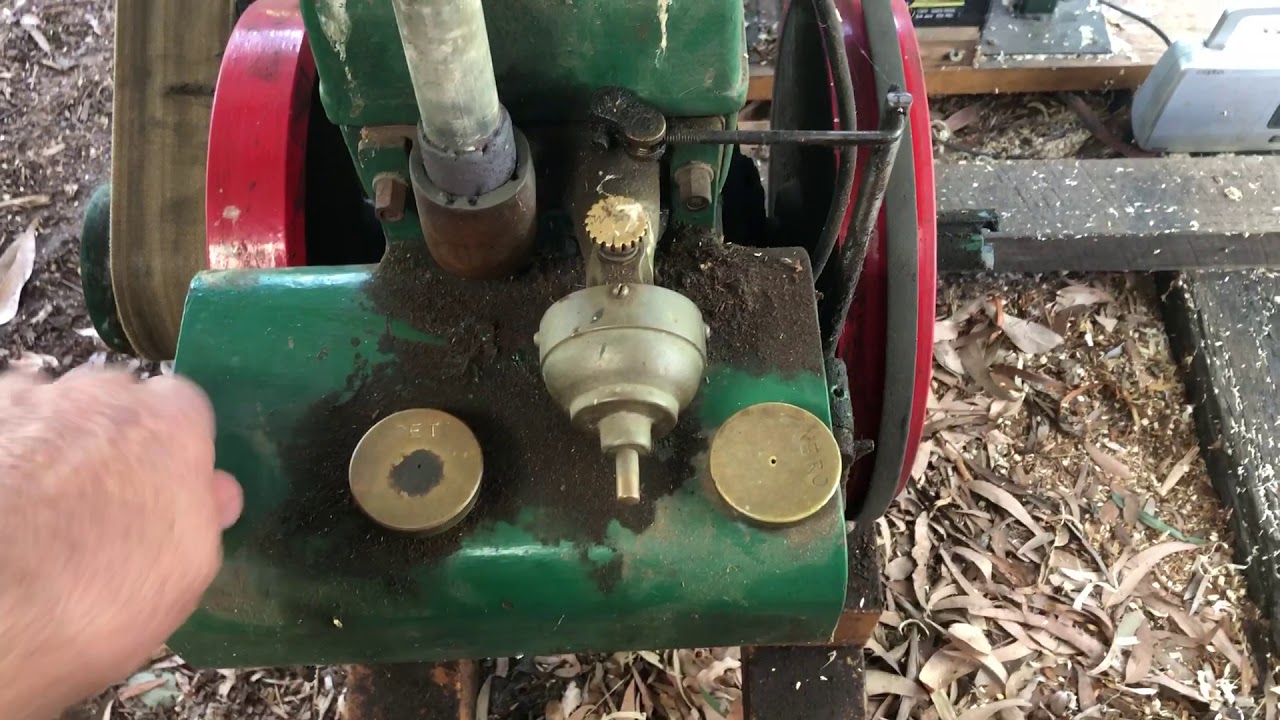 Ronaldson Tippet Type N Stationary Engine - YouTube