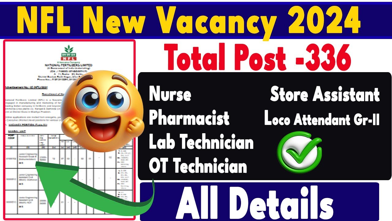 How To Apply NFL Non-Executive Online Form 2024 | NFL Form Apply Kaise ...