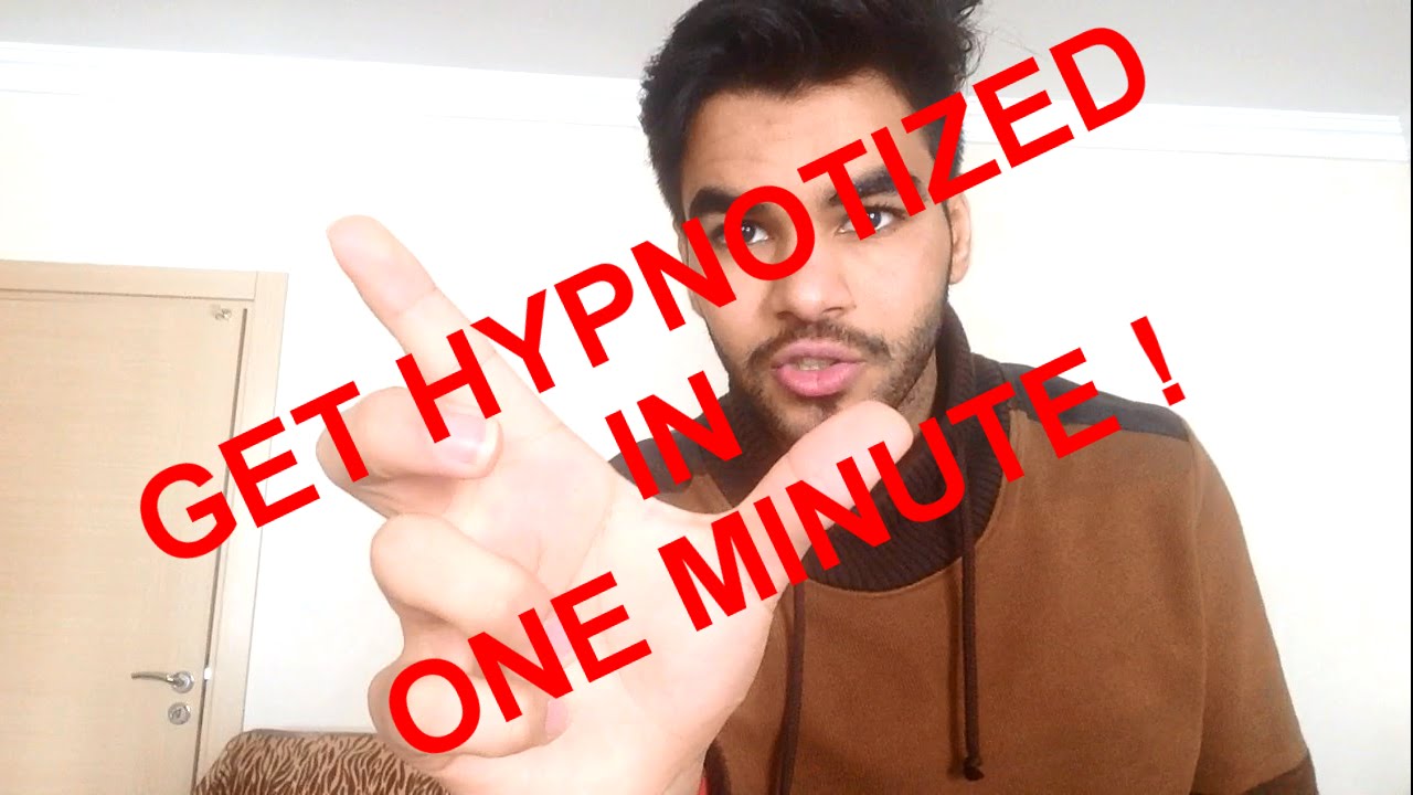 GET HYPNOTIZED IN ONE MINUTE ! - YouTube
