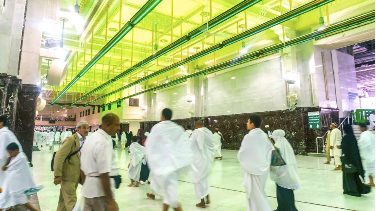 Safa Marwah Sai in Makkah Saudi Arbia - YouTube