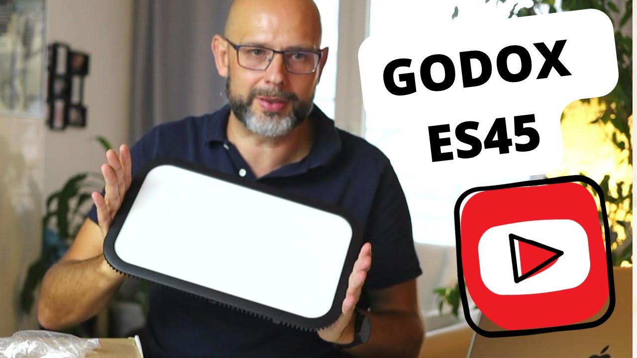 Godox ES45 - Adding lighting for YouTube and Zoom calls - YouTube