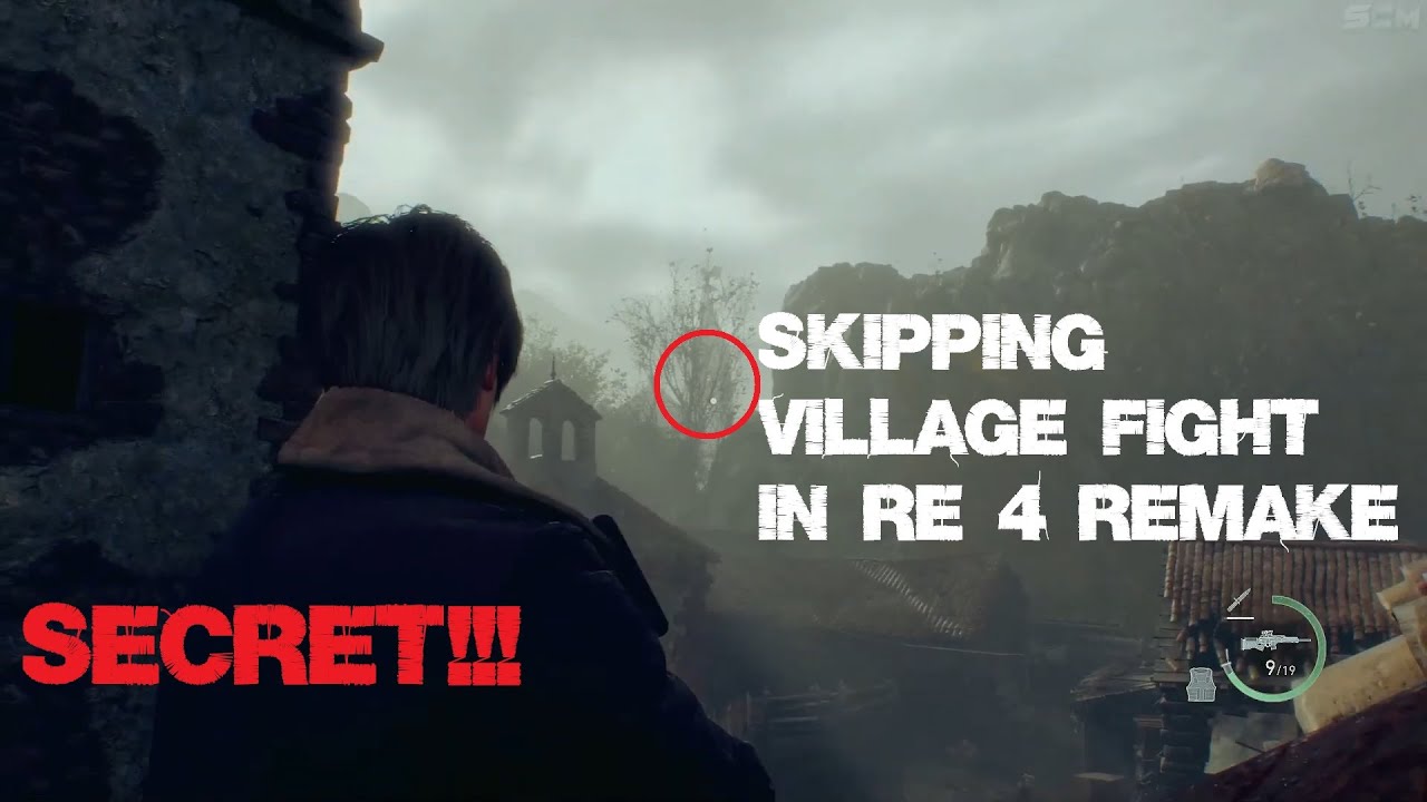 Skipping Resident Evil 4 Remake Village Fight - YouTube