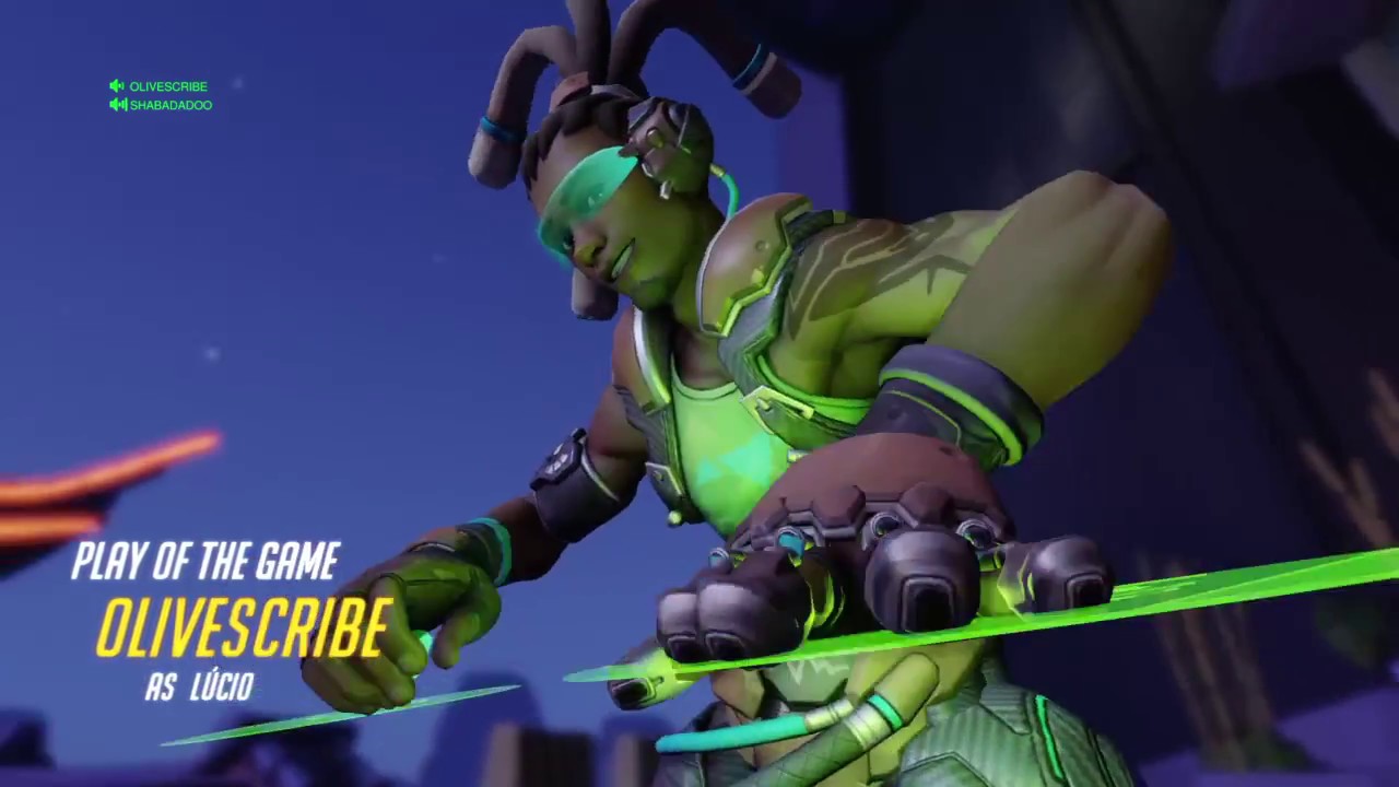 Overwatch: Lucio PoTG without Enviornmentals - YouTube