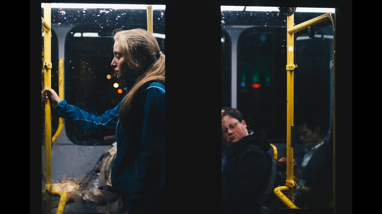 Real Night BUS Ride Sound | Interior BUS Ambience - 10 Hours White ...