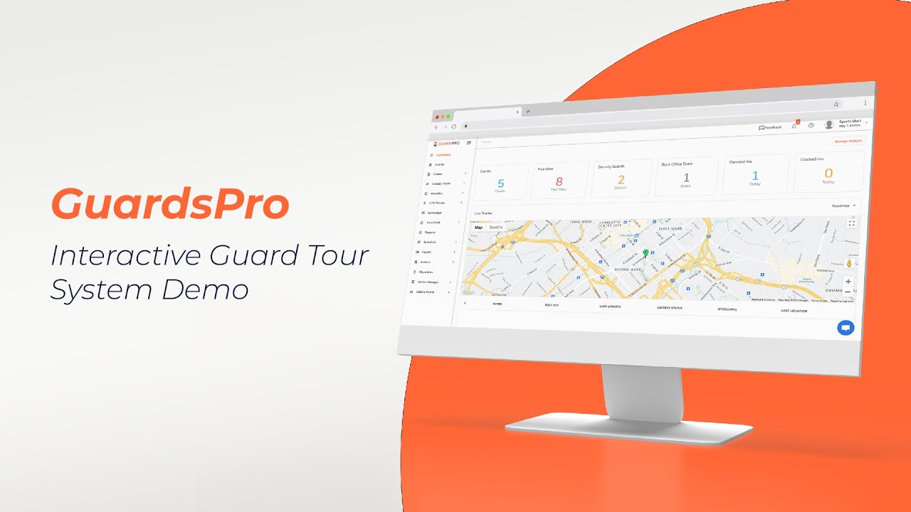 GuardsPro: Interactive Guard Tour System Demo - YouTube