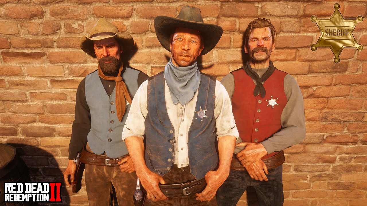 Tumbleweed Deputy Lawmen - Outfits and Models | RDR2 - YouTube