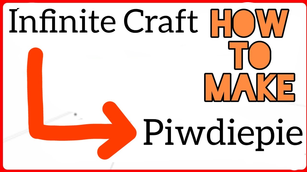 How To Make Pewdiepie In Infinite Craft Youtube