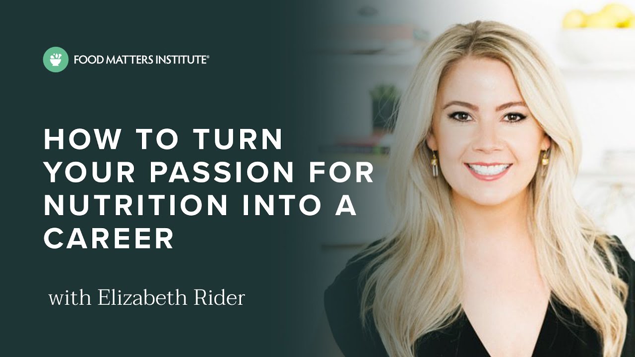 Free Masterclass: Learn How to Turn Your Passion for Nutrition into a ...