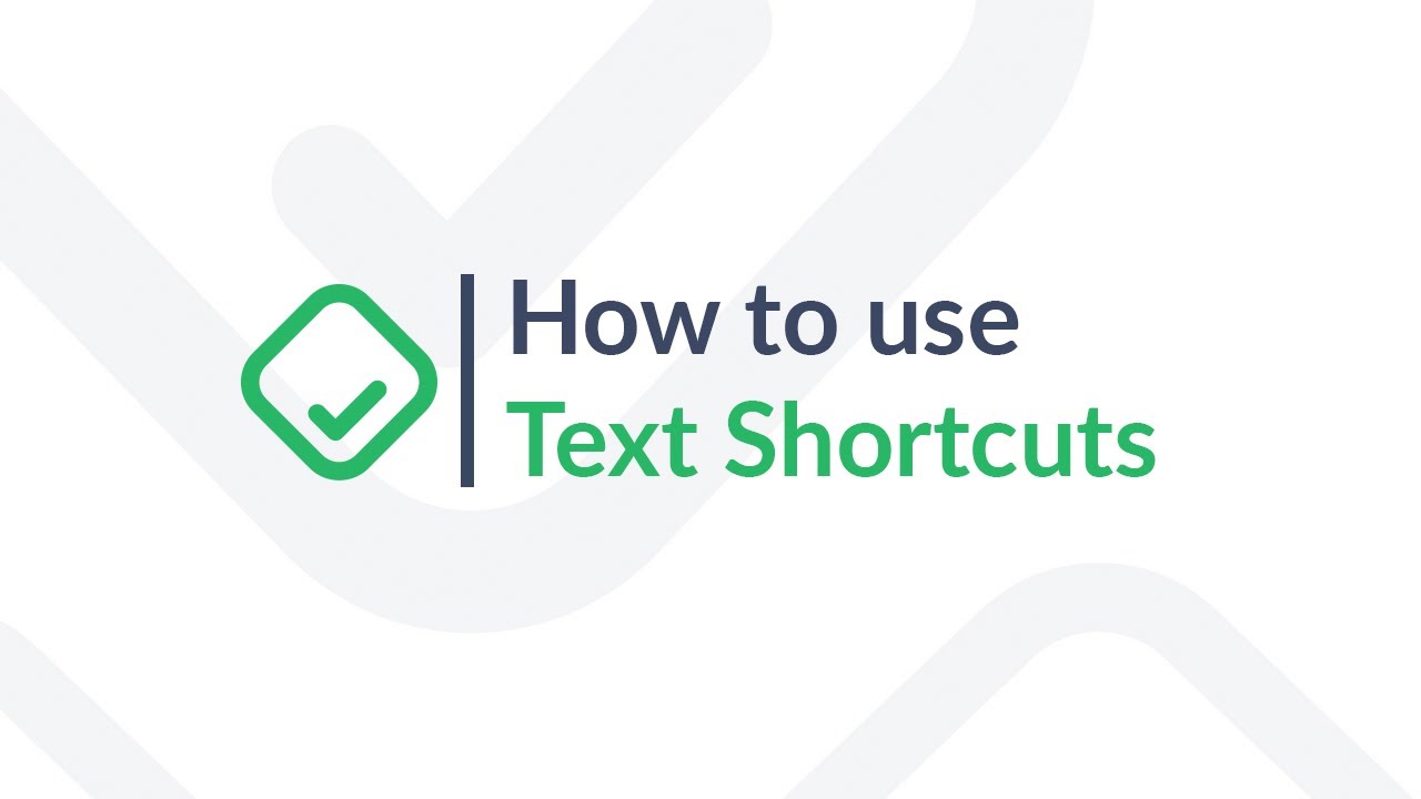 Texting Shortcuts | How to write emails faster in Gmail? - YouTube