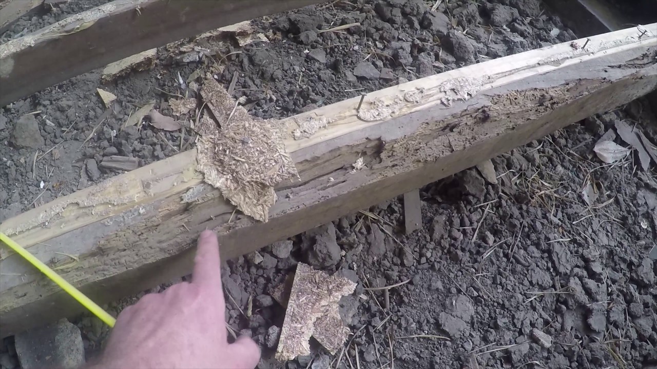blue stone strip footing - YouTube