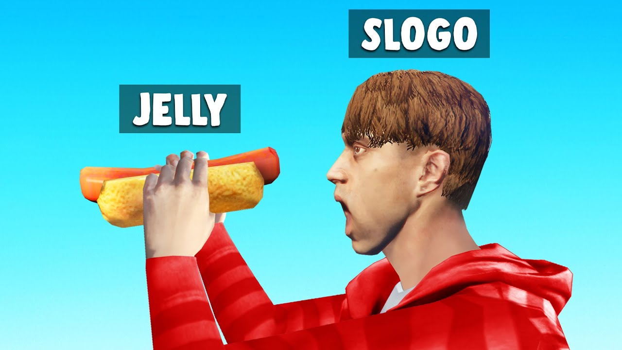 EATING JELLY While He Was HIDING! (Prop Hunt) - YouTube