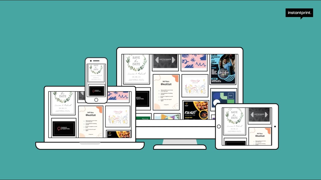 instantprint's NEW Design Online Tool - YouTube