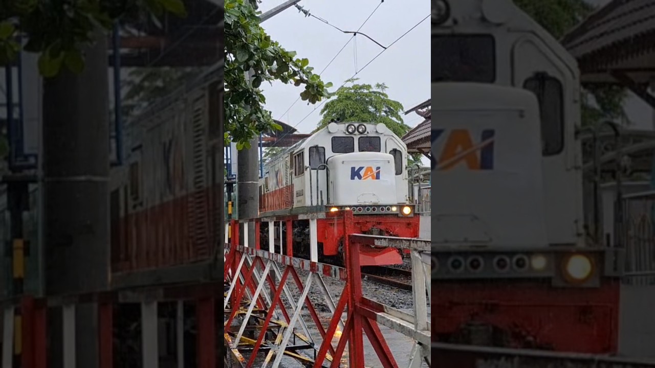 KA LOGAWA NEW GENERATION DI STASIUN TUGU JOGJA #keretaapi - YouTube