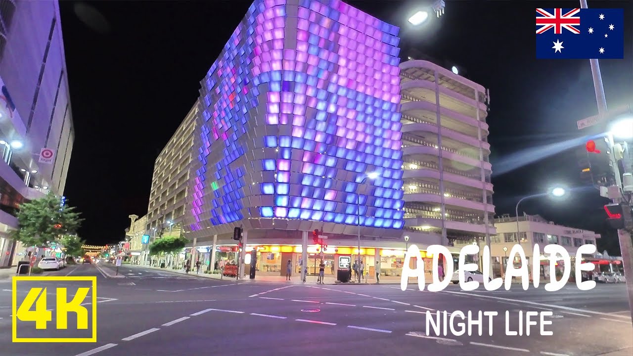 Australia Adelaide Night Life | 2023 Summer |Australia 4K - YouTube