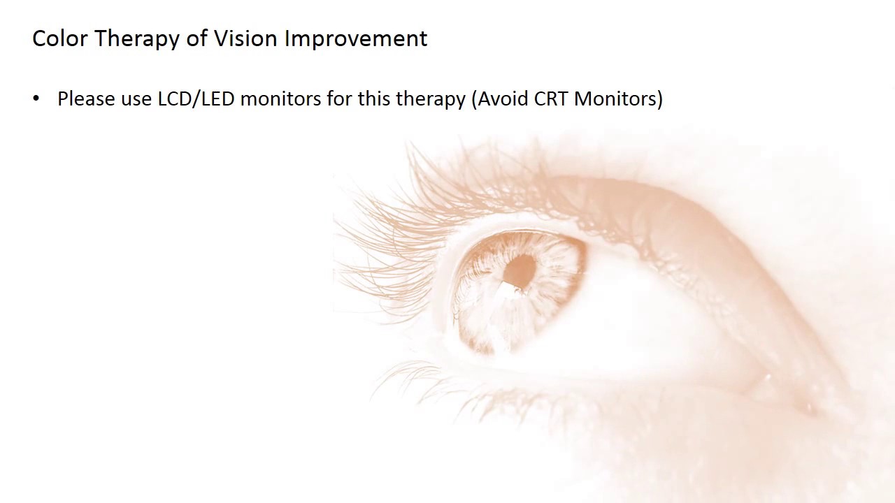 Color therapy for vision improvement - YouTube