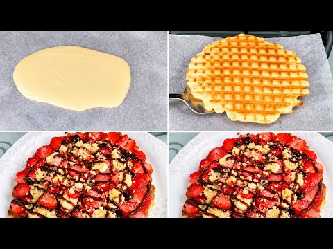 Tost Makinesinde PİŞiRME KAĞIDI İLE Waffle Yapımı 😊 Çok Soruldu Sizin İçin YAPTIM😉