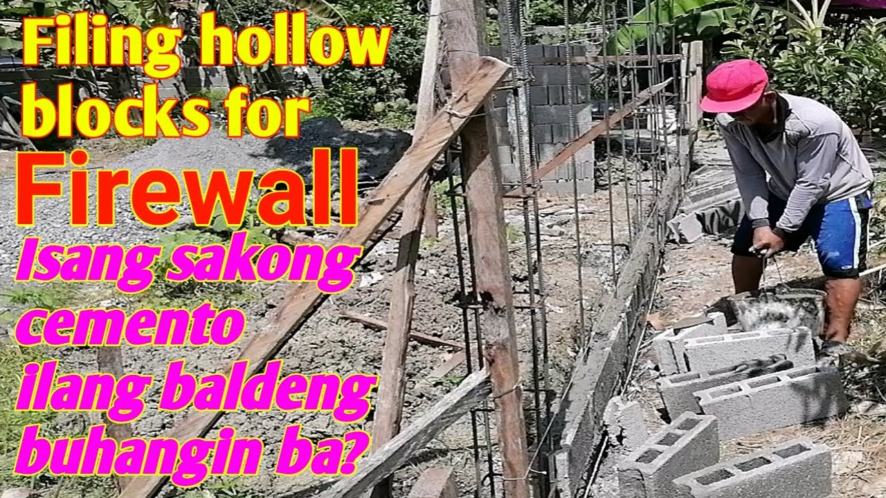 Isang sakong cemento ilang baldeng buhangin or one sack cement how many ...